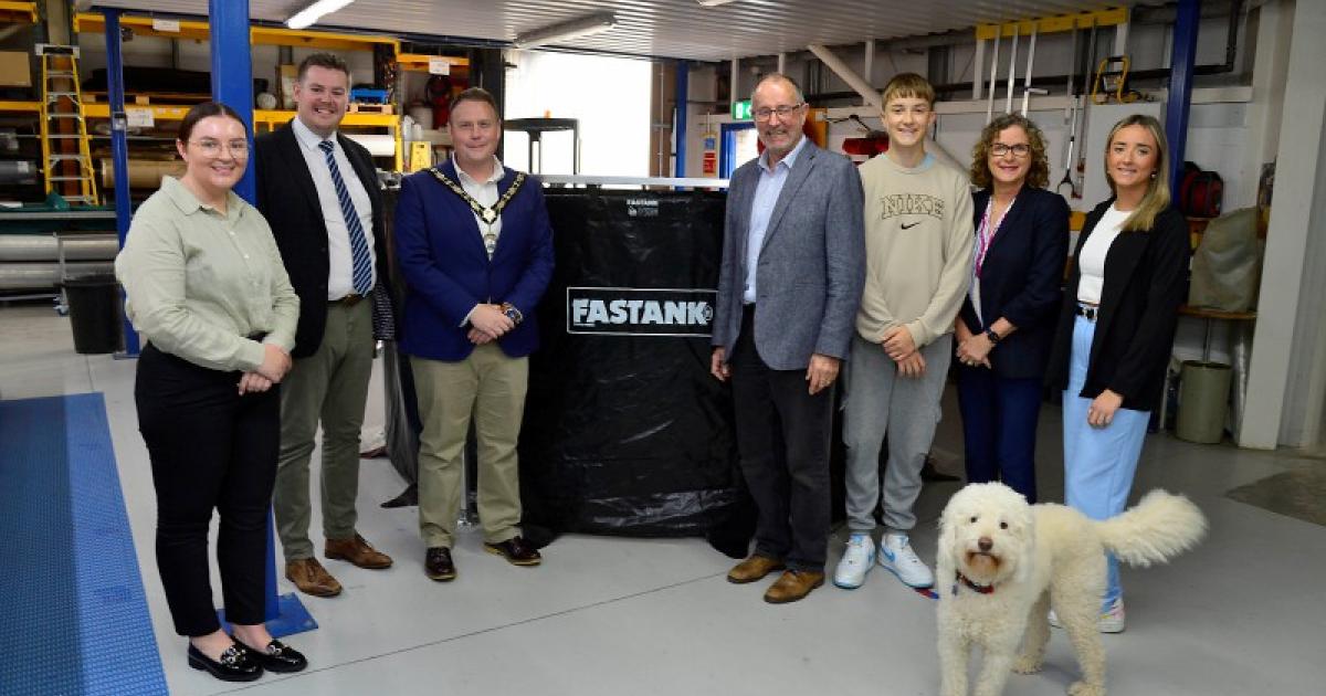 Mayor pays flying visit to Fast Engineering - Photo 1 of 1 - Antrim ...