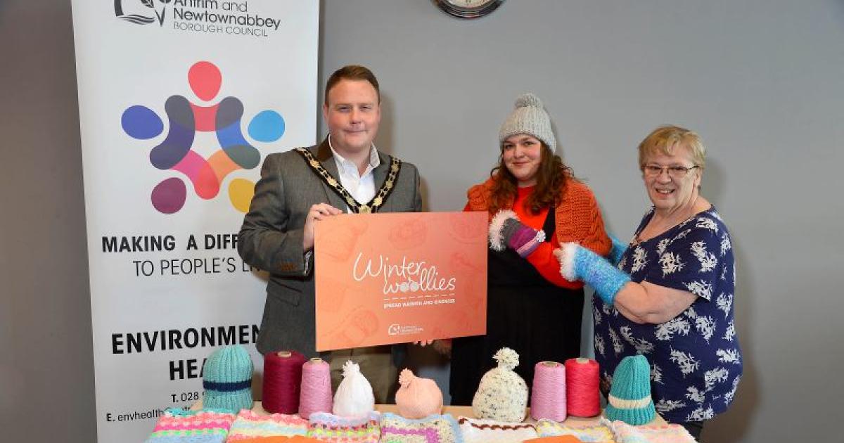 Winter Woolies scheme launched - Photo 1 of 1 - Antrim Guardian