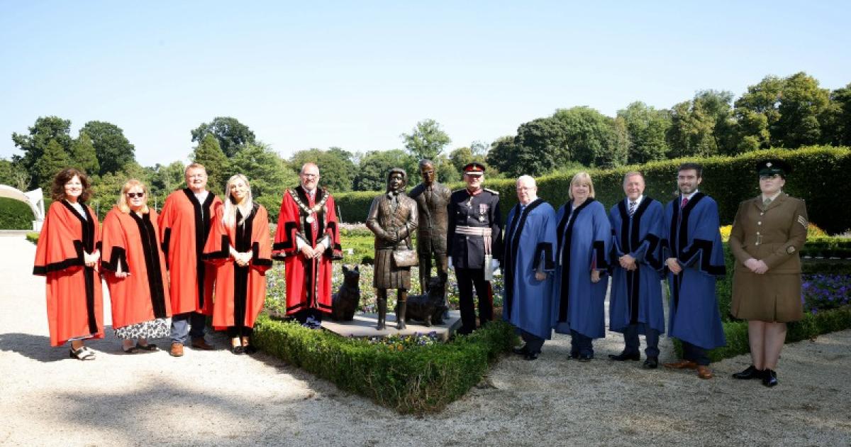 Late Queen 'reunited' with Prince Philip as new statue is unveiled in ...
