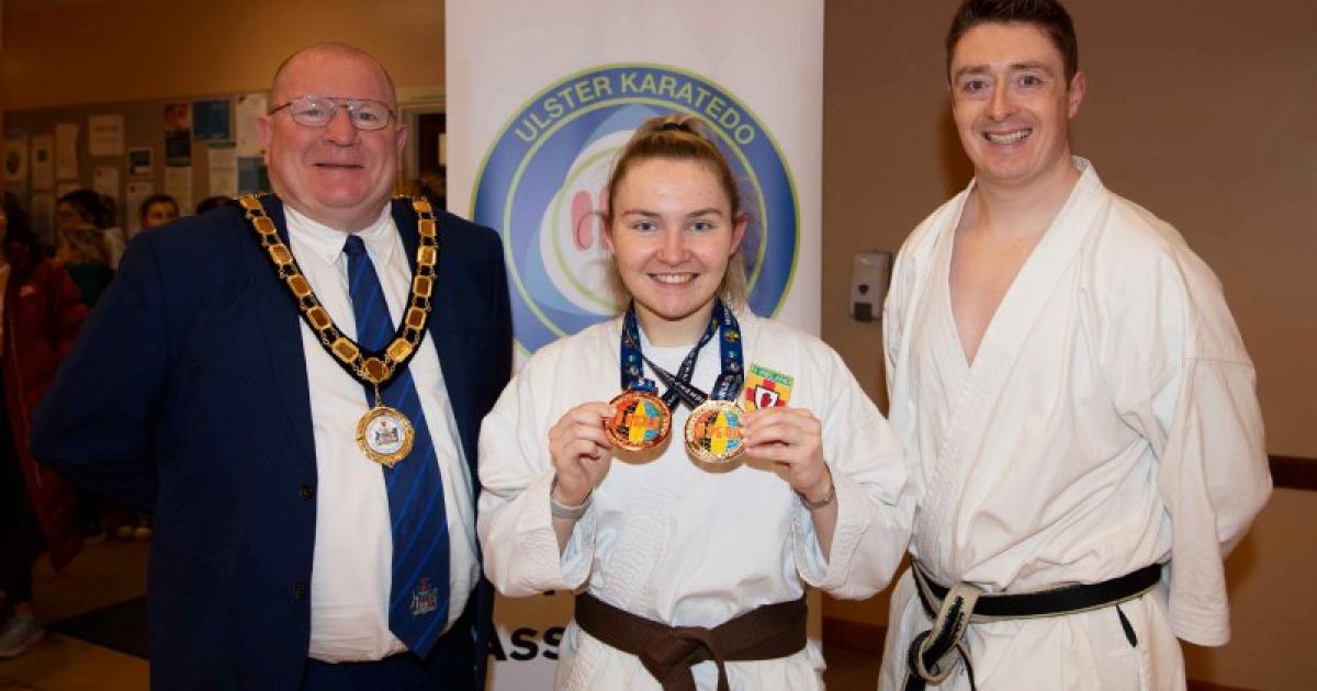 Karate star Livi is a big hit at World Championships! - Photo 1 of 1 ...
