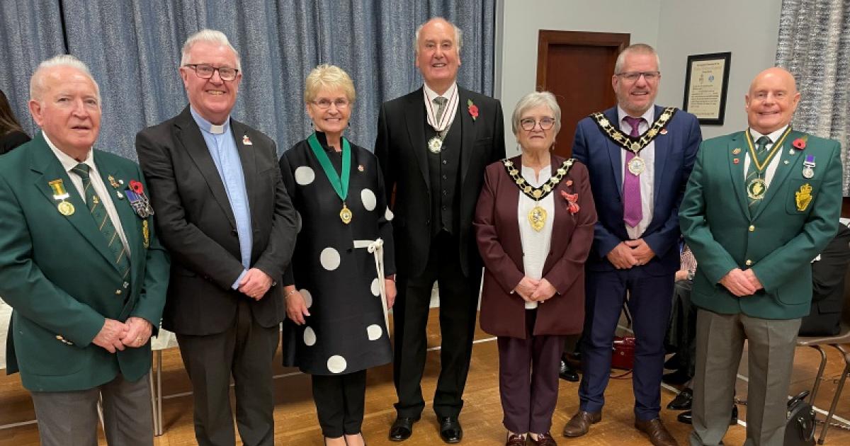 Locals attend annual Act of Remembrance - Photo 1 of 1 - Antrim Guardian
