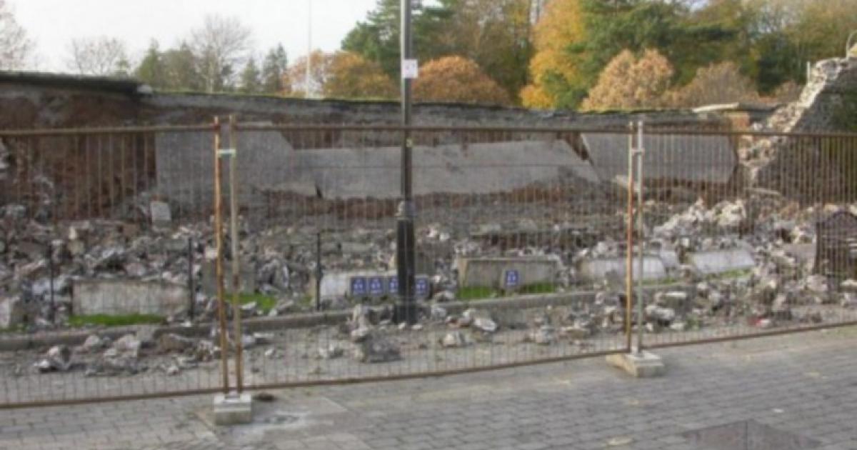 The rise and fall of Antrim's old town wall - Photo 1 of 1 - Antrim ...