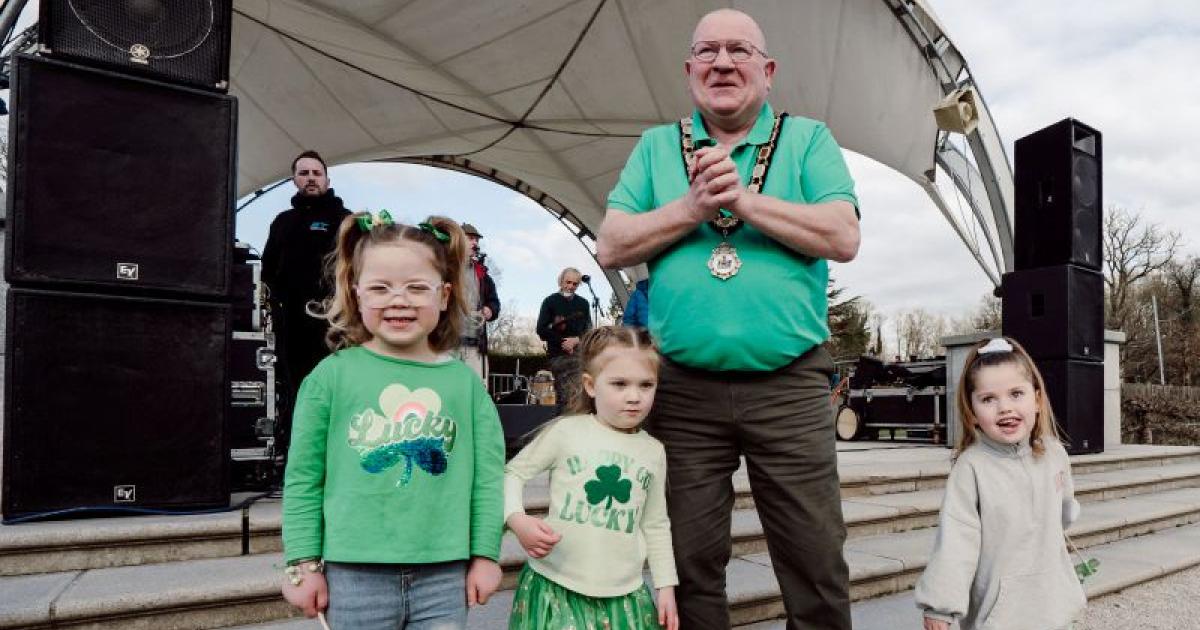 Borough comes alive for St Patrick's Day - Photo 1 of 1 - Antrim Guardian