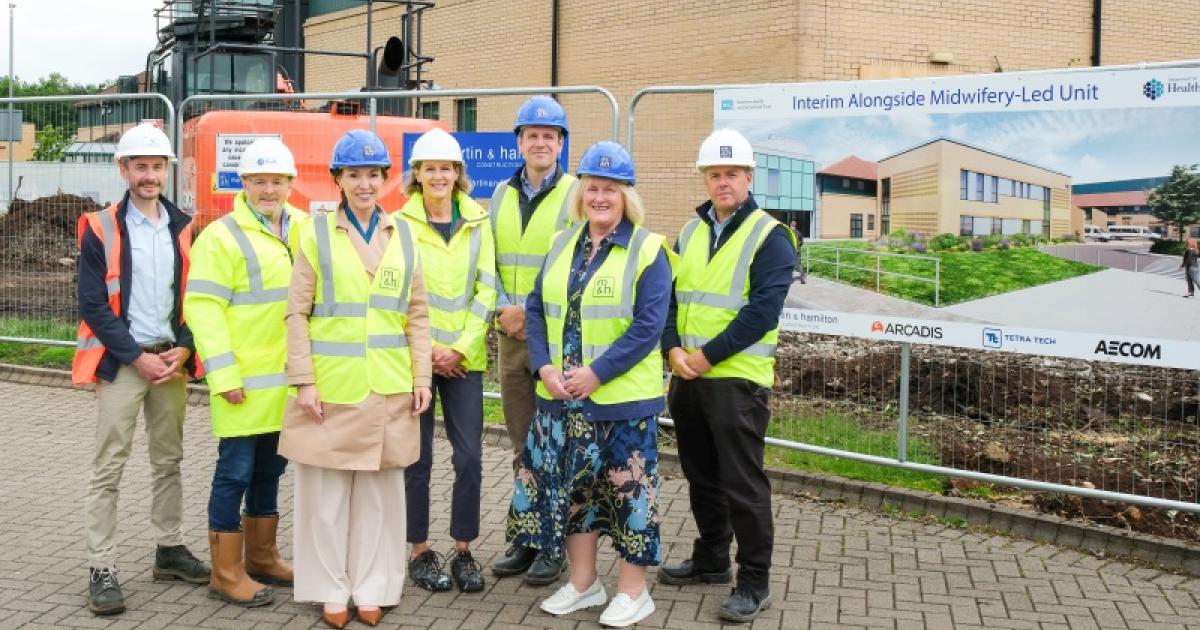 Work starts on new Midwifery unit - Photo 1 of 1 - Antrim Guardian