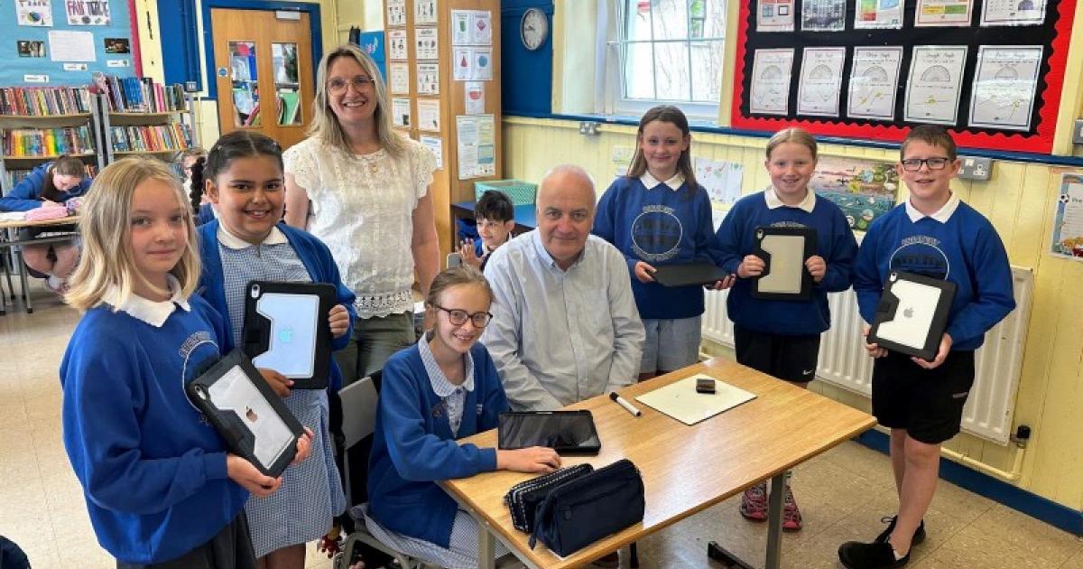 South Antrim MLA Trevor Clarke helps local schools and community groups ...