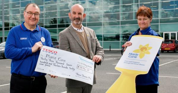 Tesco Antrim help raise £1.2k for Marie Curie - in just 2 days - Photo ...