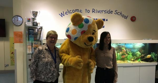 Pudsey casts his eye over Antrim projects - Photo 1 of 1 - Antrim Guardian