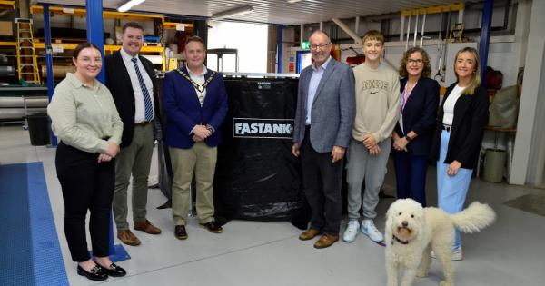 Mayor pays flying visit to Fast Engineering - Photo 1 of 1 - Antrim ...