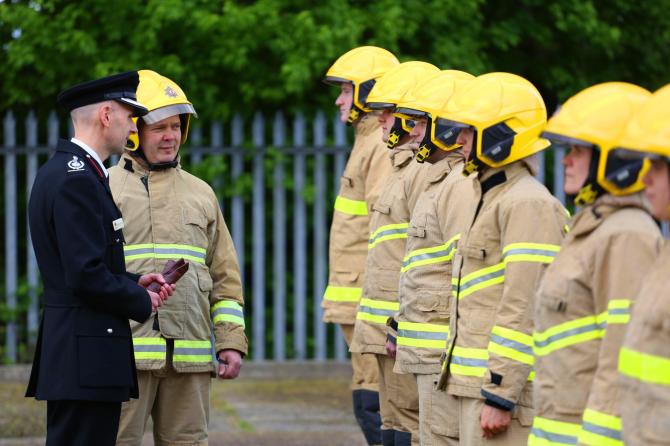New wholetime firefighters graduate from Northern Ireland Fire and ...