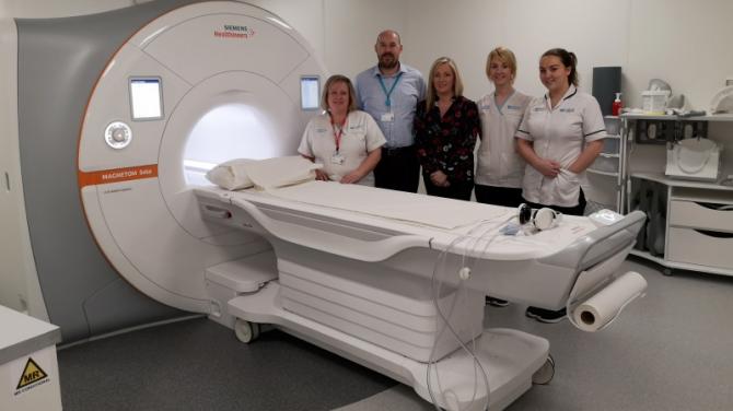 New MRI scanner means additional 3,120 patients will be seen every year ...