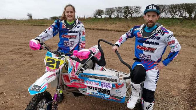 Niki and Emma gunning for sidecarcross glory - Photo 1 of 1 - Antrim ...