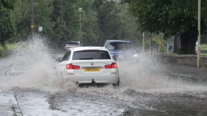 Deluge sparks flash floods - Photo 1 of 1 - Antrim Guardian