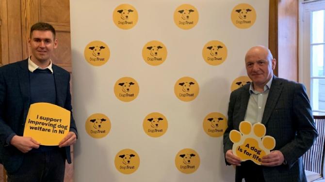 South Antrim MLA Blair backs Dogs Trust event - Photo 1 of 1 - Antrim ...